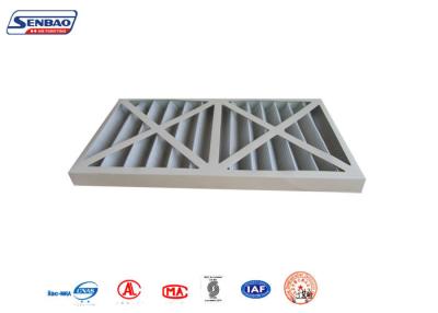 China Filtros plisados poliéster del panel del marco de la cartulina del sistema de ventilación de G3 G4 pre en venta