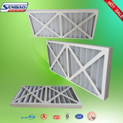 Cina Della struttura del pannello filtro dell'aria di carta eliminabile pre per il sistema di AHU in vendita