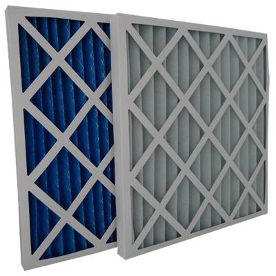 中国 高性能の病院および電子工学のためのプリーツをつけられたパネルのエア フィルター Hvac 前にフィルター 販売のため