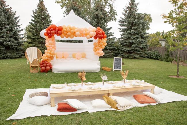 Portable Inflatable Tent Easy To Set Up Inflatable Tarpaulin Tent Balloon Weather-Resistant