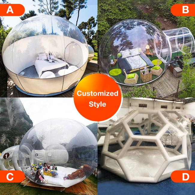 Printing Available Inflatable Party Tent With Balloon Transparent Inflatable Balloon Tent