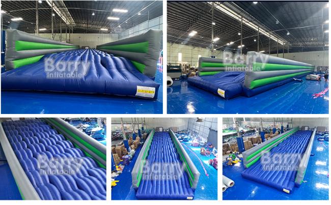 Custom Inflatable Running Event Bounce 5k Wave Runner World'S Largest Inflatable Obstacle Course  For Kid And Adult