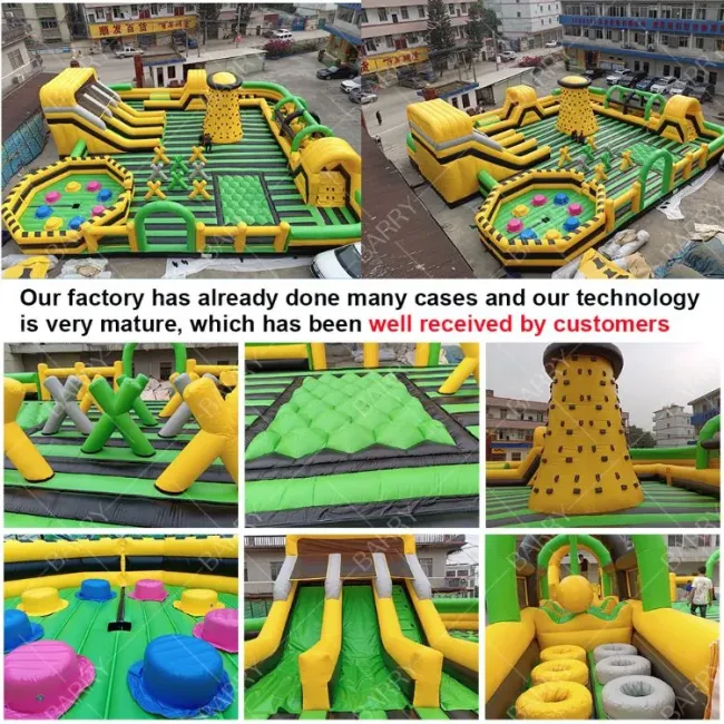 Indoor Trampoline Amusement Park Adult Bounce House Big Bounce House Playground Inflatable Theme Park