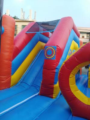 China Outdoor Fun Jump Jumper Inflatable Combo Bouncer Castle Bounce House for sale