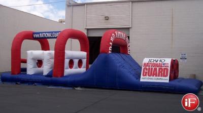 Chine PVC commercial de parcours de combattant d'aventure de 35Ft pour des adolescents à vendre