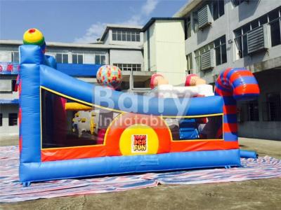 China Fire Resistant Inflatable Bouncer Indoor Colourful Playground Jumper Bounce House for sale
