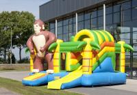 China Multiplay Monkey Inflatable Combo Customized Inflatable Bouncy House for sale