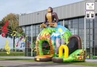 China Customized Fun Jungle Inflatable Bouncer Monkey Inflatable Jumpers for sale