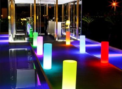 China Beautiful Led Tube Inflatable Advertising Products For Outside Place for sale