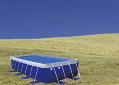 Cina Stagno blu della struttura del metallo della struttura d'acciaio del PVC, piscina facile di messa a punto con gli accessori in vendita