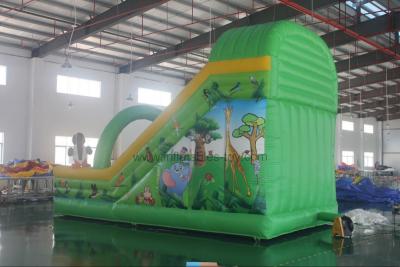 Cina Lo scivolo gonfiabile commerciale di tema animale per il cortile, fa scorrere gonfiabile per i bambini in vendita