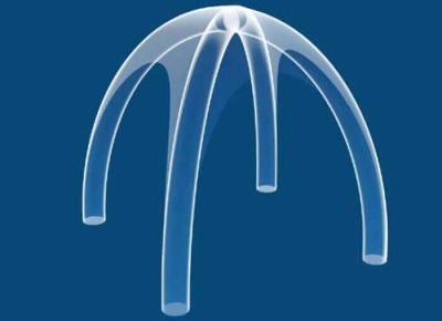 China Duarable PVC Inflatable Tent With 4 Legs , Customzied X - Pod Inflatable Spider Tent for sale