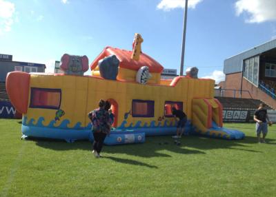 China Noah ' S Arc Activity Animal Commercial Inflatable Toddler Playground Amazing And Huge for sale