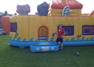 China Noah ' S Arc Activity Animal Commercial Inflatable Toddler Playground Amazing And Huge for sale