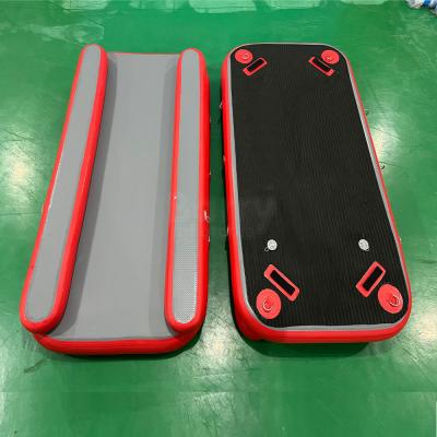 China Commercial Inflatable Floating Dock Drop Stitch Fabric Rescue Bridge Path Platform Walkway for sale