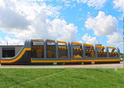 China 80' *14' *16' Toxic Drop Inflatable Obstacle Course / assault course for children for sale