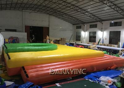 Cina Corte gonfiabile di Bossaball di beach volley del PVC del grado commerciale della Spagna per il banco in vendita