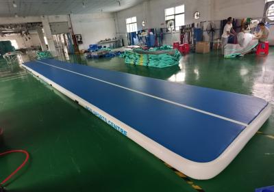 Cina Pista di aria di DWF 1.2mm Plato Inflatable Gymnastics Tumble Mats 15*2*0.2m in vendita