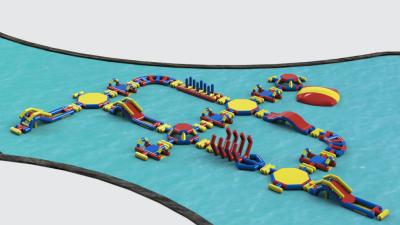 Cina Parco gonfiabile adulto all'aperto dell'acqua di Aflex con la pompa di aria/materiale di riparazione in vendita