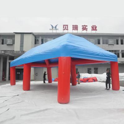Cina Tenda gonfiabile del partito di evento sigillata aria della tela cerata del PVC del riparo di esplosione della prova di fuoco in vendita