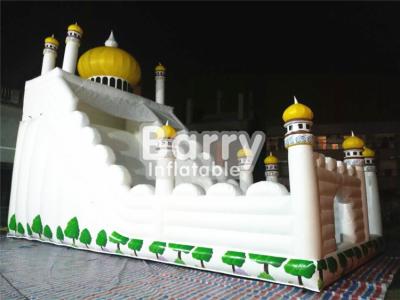 China Diapositiva inflable comercial del castillo de la lona 0.55m m del PVC con área de salto en venta