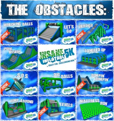 중국 Pvc 텐포인 상업용 광기 5km 펌플 러닝 에어 블로어 이벤트용 상업용 판매용