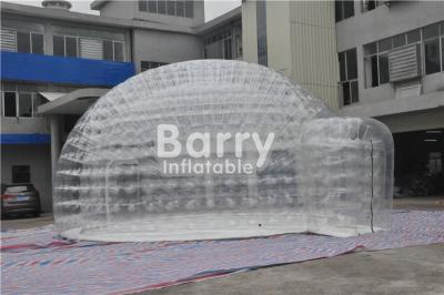 China No Harm Inflatable Bubble Tent , Inflatable Transparent Tent For Camping Or Event for sale
