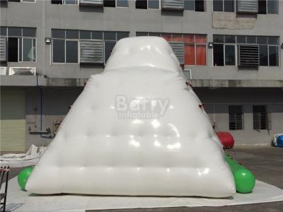 China Durable 0.99mm PVC Inflatable Water Iceberg / Inflatable Climbing Wall for sale