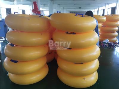 China Mini Inflatable Water Toys For Adults , Orange Inflatable Swim Ring for sale