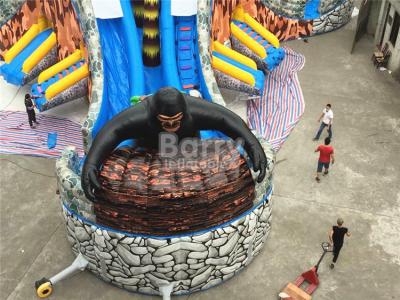 China Gorilla Inflatable Water Park for sale