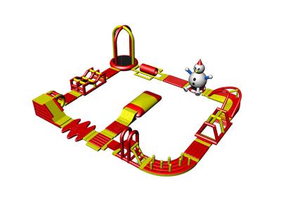 China Anti-UV Inflatable Floating Water Park Floating Blow Up Island for sale