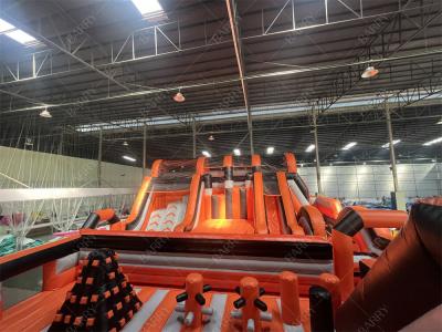 China Commercial Children Indoor Playground Set Inflatable Theme Park With Sport Game for sale