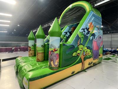 China Customizable 6x4M Animal Inflatable Slide for Kids for sale
