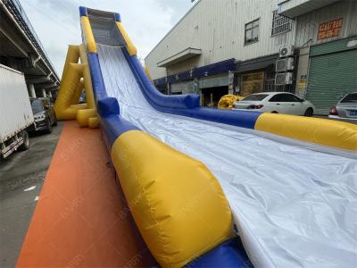 China Commercial Giant Inflatable Water Slide 30x10.6m PVC for Theme Parks for sale