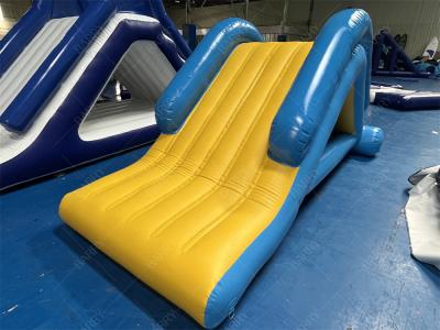 China Lake Inflatable Water Tower Climbing Slide, Factory Direct Selling Inflatable Floating Water Slide For Water Park for sale