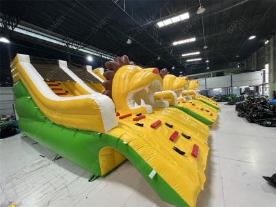 China Quality Assurance Lion Inflatable Pool Slides, Inflatable Water Slide For Inground Pools for sale