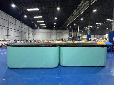 중국 상업용 맞춤형 컬러 PVC DWF 키즈 풀 커버 포함, 팽창식 풀 드롭 스티치 패브릭 수영장 판매용