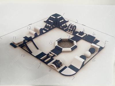 China Fashion Design Inflatable Water Park Inflatable Floating Water Park Business Summer Aqua Park for sale