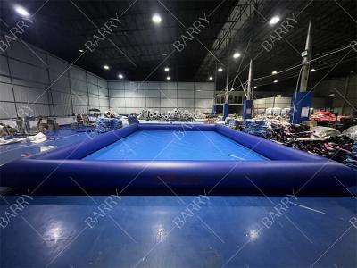 China Customizable High Quality Rectangular PVC Deep Inflatable Swimming Pool for Adults and Kids for sale