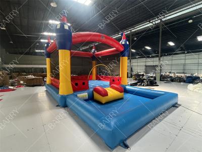 China Commercial Inflatable Jumping Castle Cartoon Combo Bounce House With Slide for sale