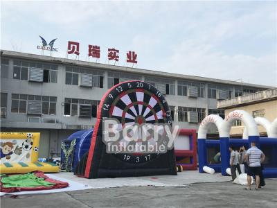 China Wechselwirkendes Gesellschaftsspiel-aufblasbare Dartscheibe für Fußball-Fußball-Schießen for sale