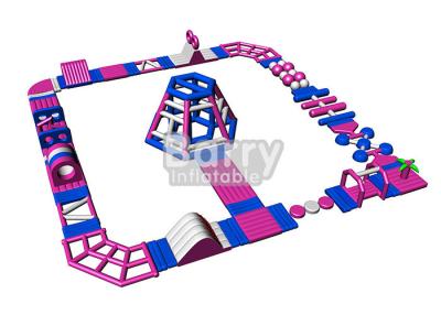 China Professional Custom Made Moderate Outdoor Inflatable Aquapark Ocean Park With Pump for sale