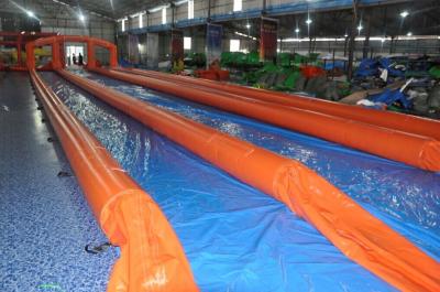 Cina Scorrevole gonfiabile lungo Digital di slittamento N dell'acquascivolo che stampa dimensione di 100x7.5m in vendita