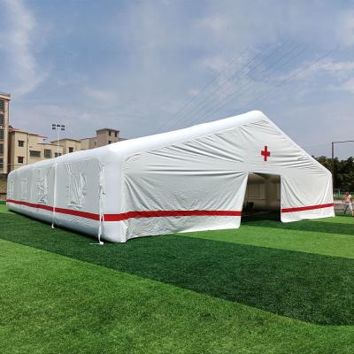 China Het grote Luchtdichte Opblaasbare Gebruik van het het Rode Kruisziekenhuis van de Noodsituatietent for sale