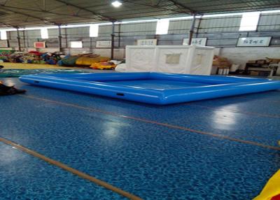 China Einfache Einrichtungs-tragbares Wasser-Pool mit wasserdichter Plato PVC-Plane zu verkaufen