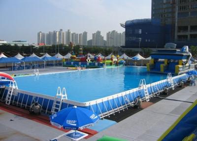China Dauerhafter Hinterhof 10 x 30 Aboved das Grundmetall Feld Schwimmbäder, zu verkaufen