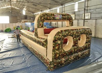 China Huge Inflatable Obstacle Course For Adults , Inflatable Outdoor Play Equipment for sale