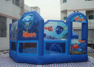 China Patio inflable divertido del niño, castillo de aire inflable impermeable con el ventilador del CE en venta