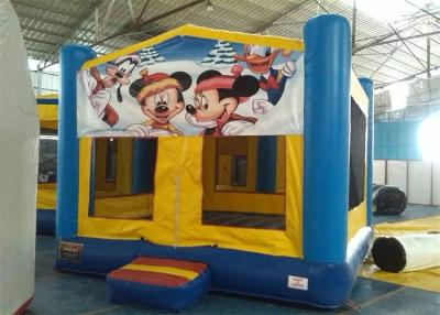 Cina Affitto gonfiabile dei buttafuori di Mickey Mouse della tela cerata interessante del PVC per i bambini in vendita