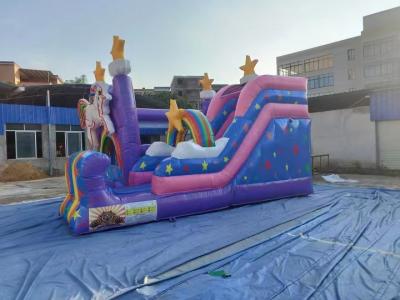 China Kids Commercial Inflatable Bouncing Castle Paly Park Slide for sale